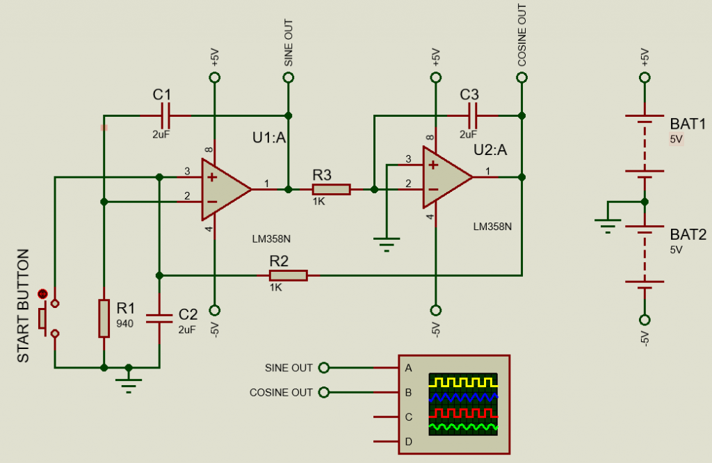 How To Generate A Pure Sine Wave Using An Op Amp
