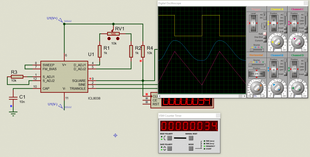 Function Generator with ICL8038 - Lab Projects BD