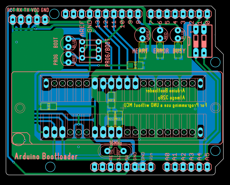 Arduino Bootloader with ICSP and zip socket - Lab Projects BD