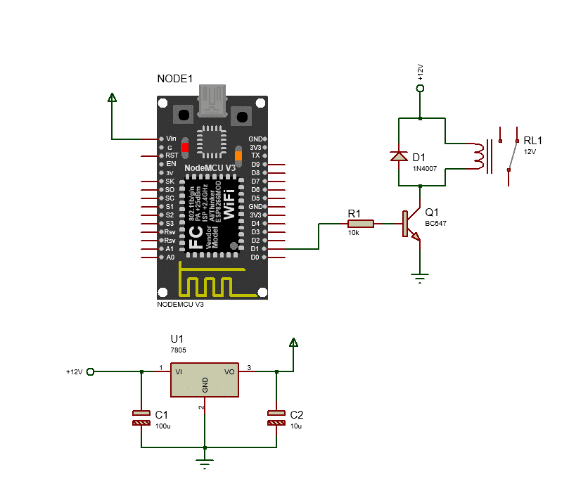 WiFi Controlled Relay Using NodeMCU v3: A Comprehensive Guide